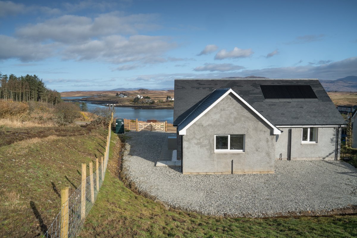 Location for Ceann na Fhuarain, holiday cottage with sea views in Bunessan